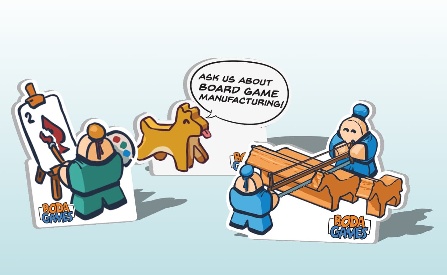 Promotional Standees - Boda Games Manufacturing
